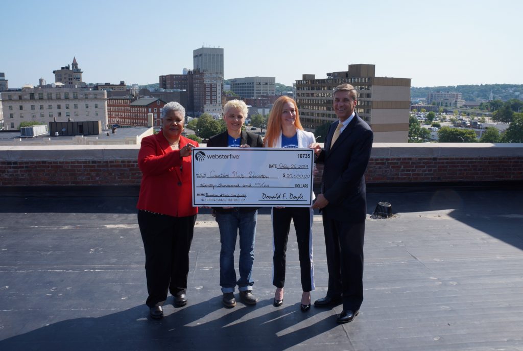 Donation to Creative Hub Worcester - Webster Five